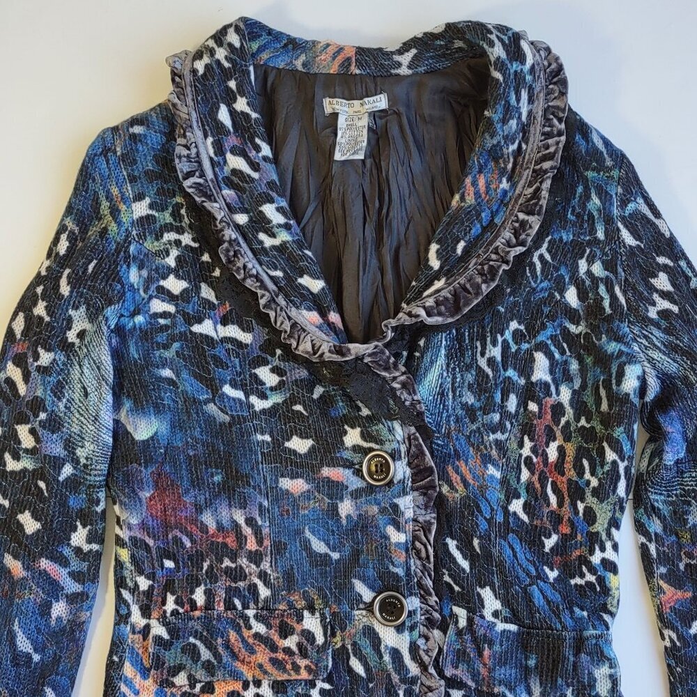 Alberto Makali Mixed Animal Print Multicolor Jacket V… - Gem